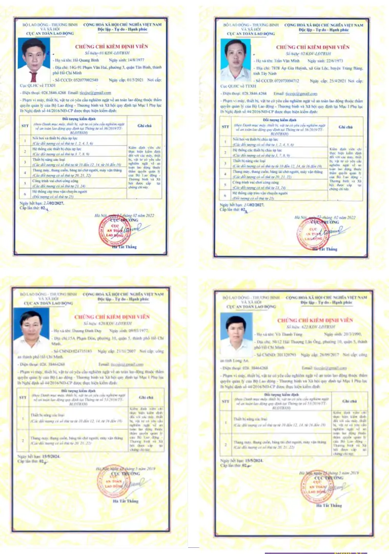 CÔNG TY CỔ PHẦN GIÁM ĐỊNH KIỂM ĐỊNH VÀ DỊCH VỤ KỸ THUẬT TICC HỒ SƠ NĂNG LỰC PROFILE