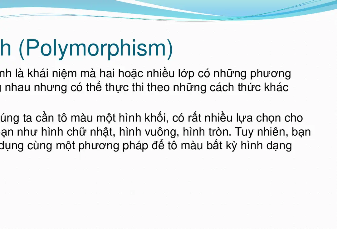 Ngôn ngữ lập trình Python 3 object oriented programming (OOP)