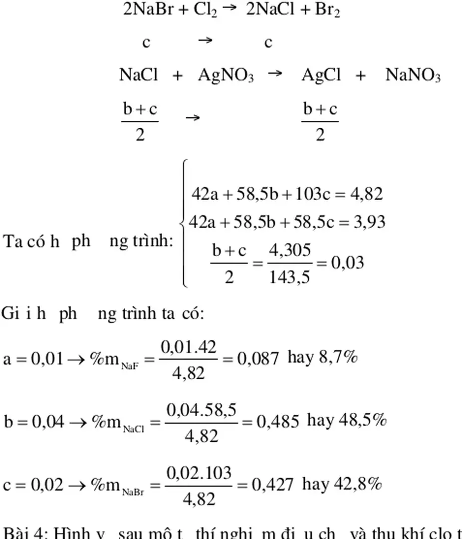 Xây dựng hệ thống bài tập hóa học các nguyên tố phi kim lớp 10 nhằm rèn ...