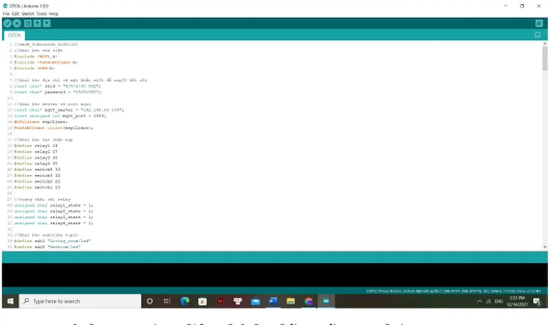 HỆ THỐNG IOT điều KHIỂN NHÀ THÔNG MINH, có CODE