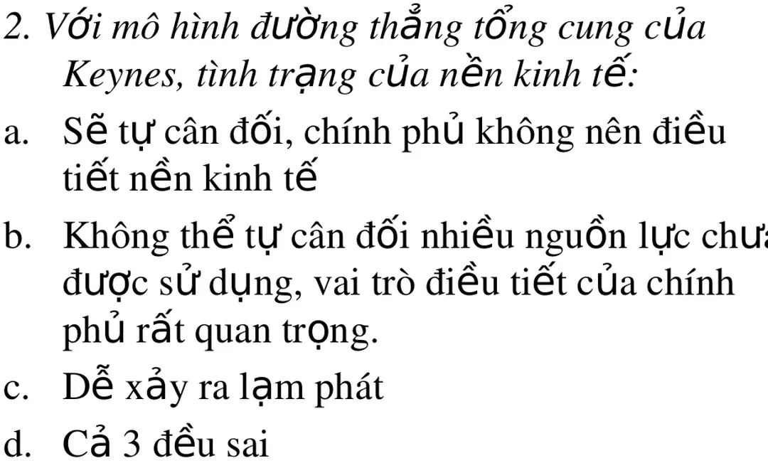 Bài tập Kinh tế vĩ mô - Lê Đình Thái
