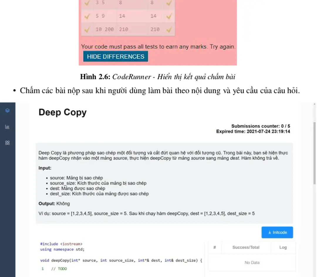 Hệ thống hỗ trợ thực hành lập trình và gợi ý lộ trình thực hành