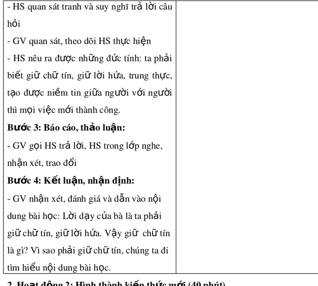 Giáo án môn GDCD lớp 7 sách Chân trời sáng tạo cả năm