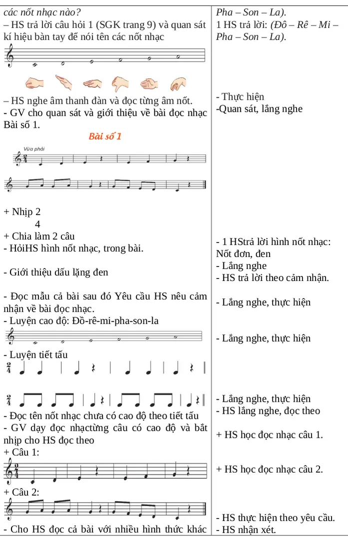 giáo án âm nhạc lớp 3 (cả năm) sách kết nối tri thức