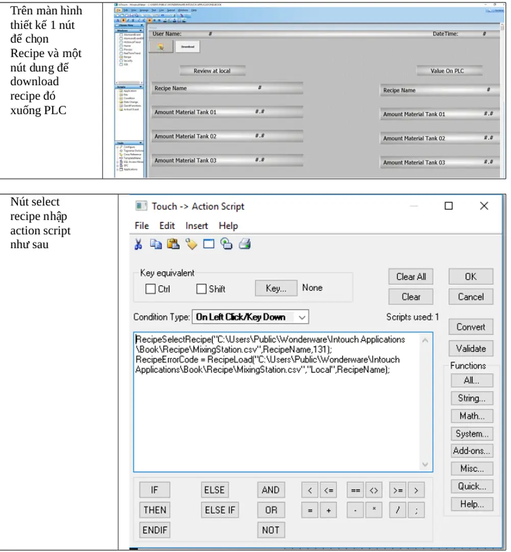 Tài liệu hệ thống điều khiển giám sát của Intouch Wonderware
