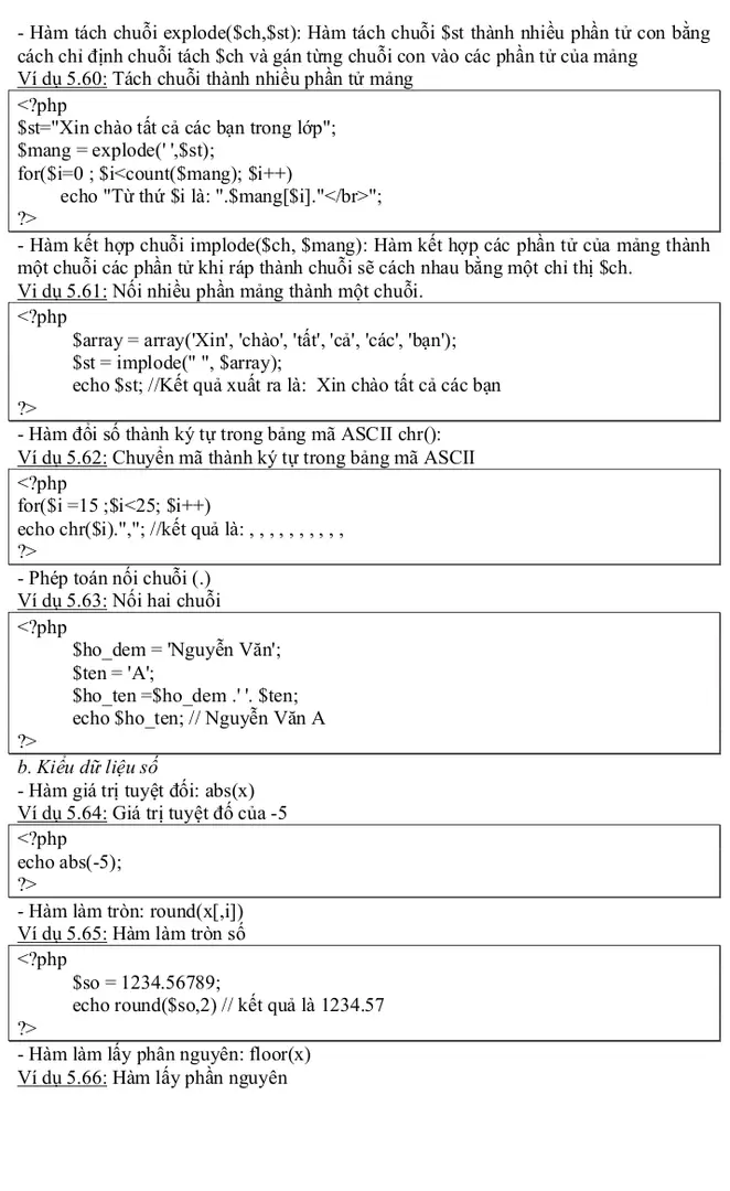 Giáo trình Lập trình web với PHP (Ngành/Nghề: Công nghệ thông tin ...