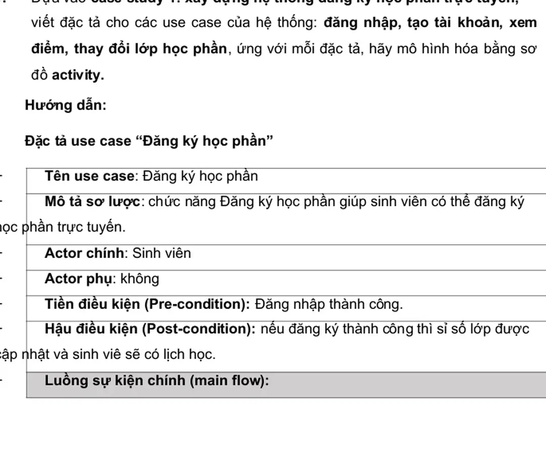 (TIỂU LUẬN) bài tập thực hành PHÂN TÍCH THIẾT kế hệ THỐNG bộ môn hệ ...