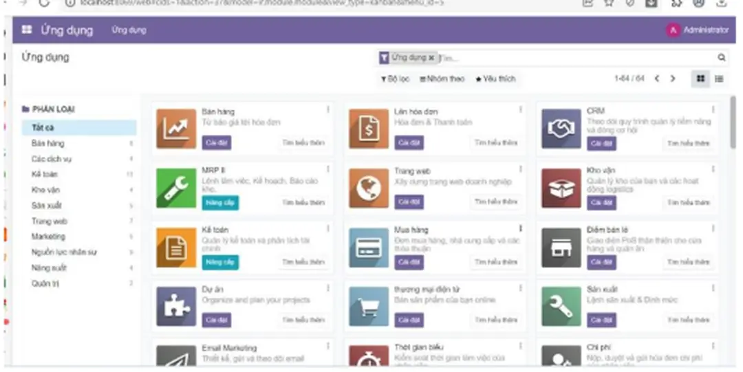 (TIỂU LUẬN) báo cáo CUỐI kỳ đề tài dự án TRIỂN KHAI PHẦN mềm QUẢN lý sản XUẤT TRÊN ODOO CHO ...