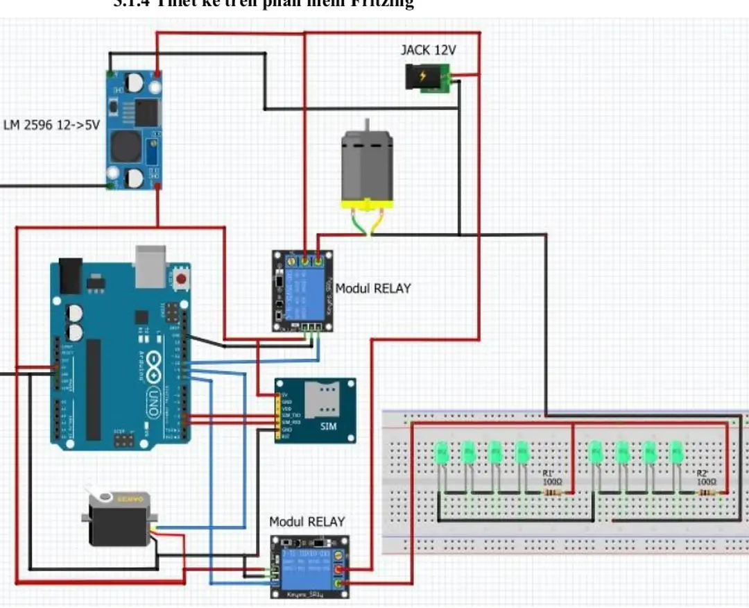 (TIỂU LUẬN) báo cáo THỰC HÀNH điện tử NÂNG CAO đề tài kết nối module ...