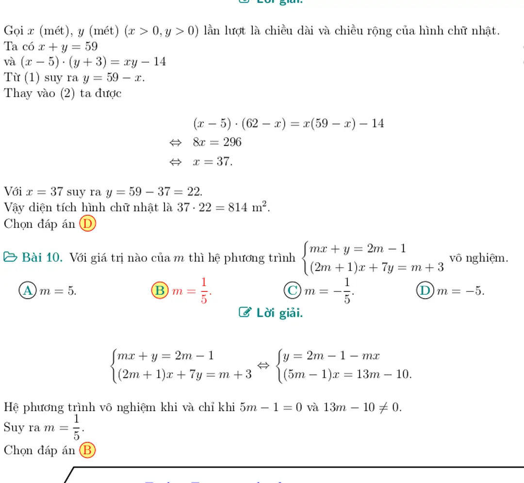 cac dang bai tap he hai phuong trinh bac nhat hai an