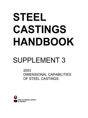 Steel Casting Handbook