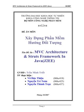 MVC architecture struts framework in java (J2EE)