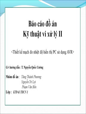 Tài liệu lập trình AVR pdf