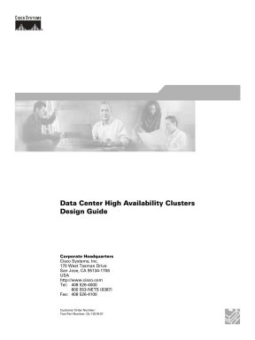Tài liệu Data Center High Availability Clusters Design Guide ppt