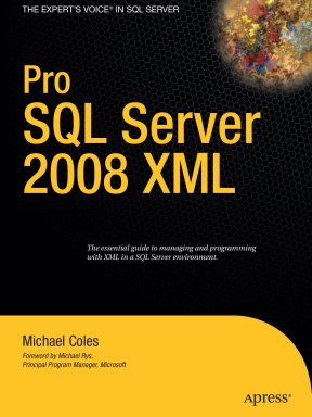 Tài liệu Apress - Pro SQL Server 2008 XML (2008)01 ppt