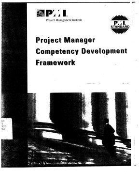 Project manager competency development framework
