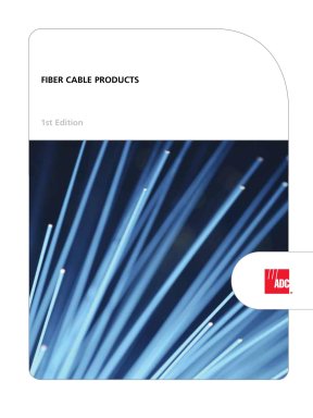 Tài liệu ADC KRONE - Catalogue - FO - Fiber Optic Cables - Complete pdf