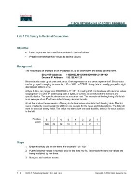 Tài liệu Lab 1.2.6 Binary to Decimal Conversion pdf