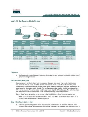 Tài liệu Lab 6.1.6 Configuring Static Routes doc
