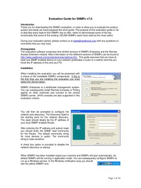 Tài liệu Evaluation Guide for SNMPc v7.0 doc