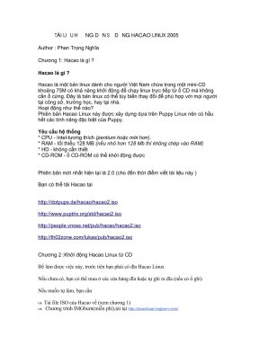 Tài liệu Tài liệu hướng dẫn sử dụng Hacao Linux 2005 pptx