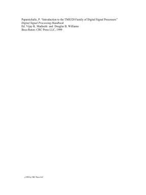 Tài liệu 77 Introduction to the TMS320 Family of Digital Signal ...