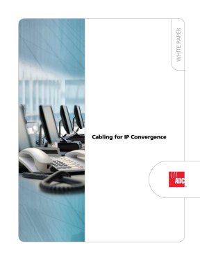Tài liệu Cabling for IP Convergence pdf