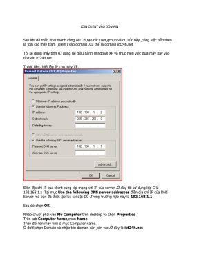 JOIN CLIENT vào DOMAIN