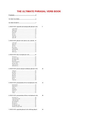 ultimate phrasal verbs