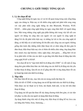 Giới thiệu tổng quan lập trình thiết bị di động với J2me_01
