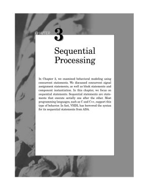 Sequential Processing