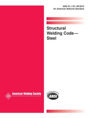 Structural Welding Code—Steel