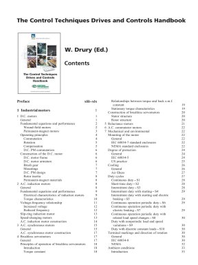 The Control Techniques Drives and Controls Handbook