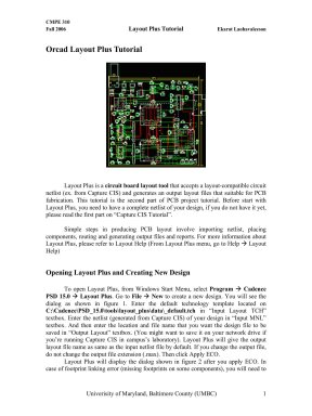 Layout Plus Tutorial