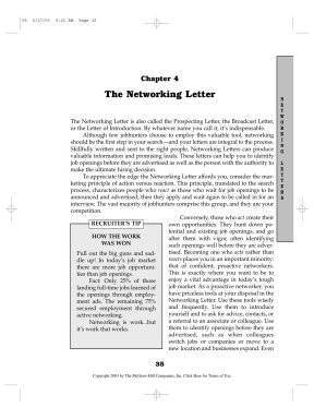 The Networking Letter