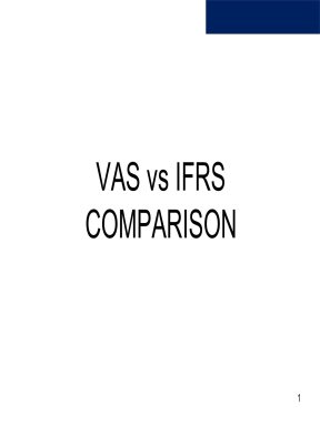 VAS vs IFRS COMPARISON