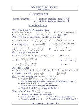 DE CUONG ON TAP TOAN 8 HKYI PHU HOP