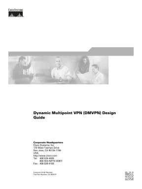 Dynamic Multipoint VPN (DMVPN) Design Guide