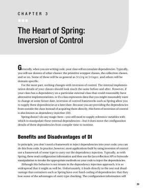 The Heart of Spring - inversion of control