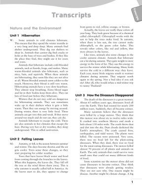 Listening Practice Through Dictation 4 transcript