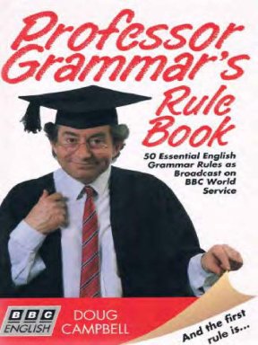 professor grammar ''s rule book