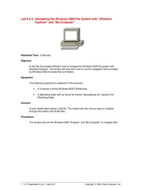 Navigating the Windows 2000 File System with “Windows Explorer” and “My ...