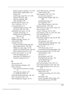 HTML Utopia: Designing Without Tables Using CSS- P18