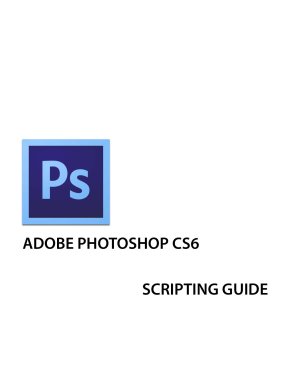 Photoshop CS6 scripting guide