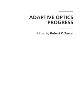 Tài liệu ADAPTIVE OPTICS PROGRESS pdf