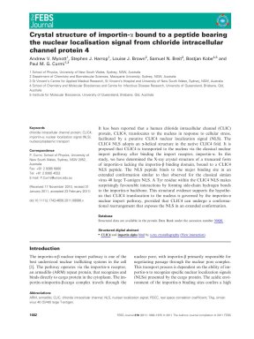 Tài liệu Báo cáo khoa học: Crystal structure of importin-a bound to a ...