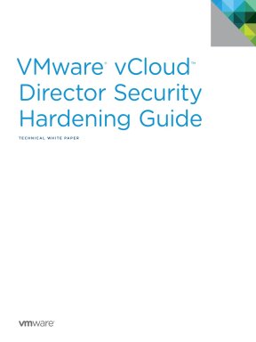 Tài liệu VMware® vCloud™ Director Security Hardening Guide doc
