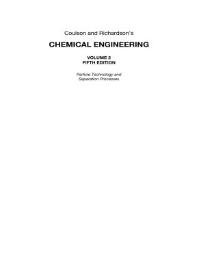chemical engineering vol 2 particle technology and separation processes 5ed