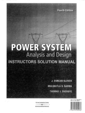 Power system analysis and design