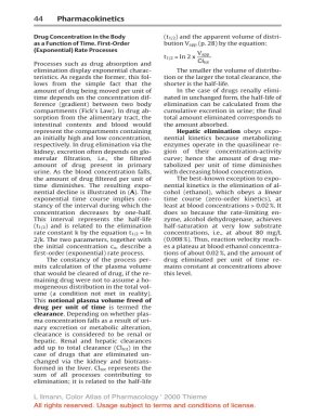 Tài liệu Color Atlas of Pharmacology (Part 5): Pharmacokinetics docx